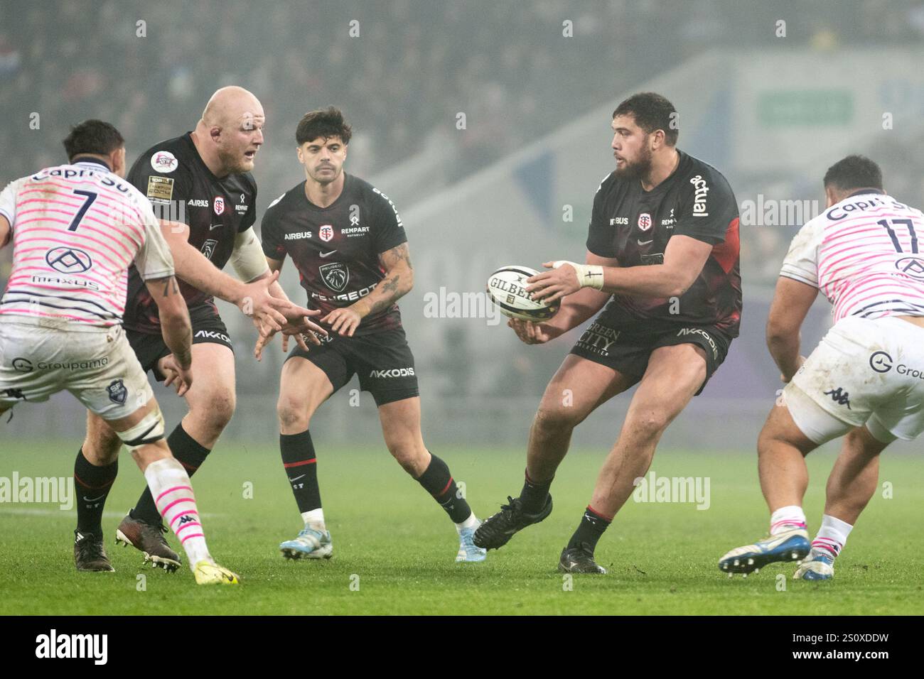 Toulouse, France. 29th Dec, 2024. Emmanuel Meafou of Toulouse during ...
