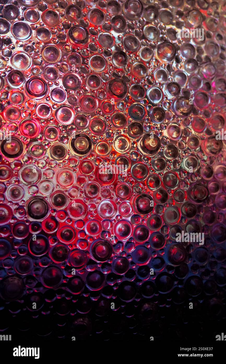 circles pattern in pink and red tones. circles background.Circle ...