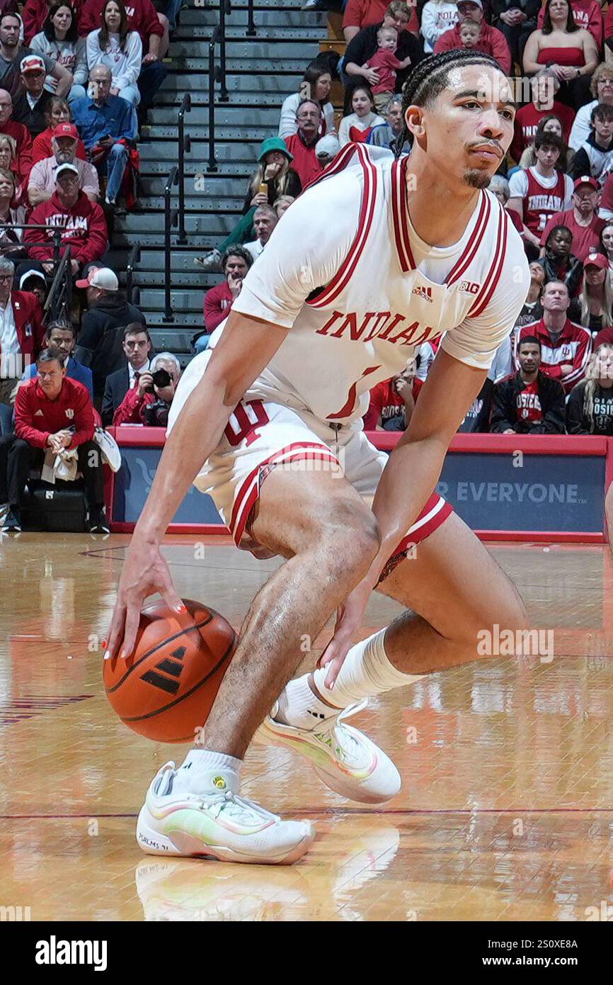 BLOOMINGTON, IN - DECEMBER 29: Indiana Hoosiers guard Myles Rice (1 ...