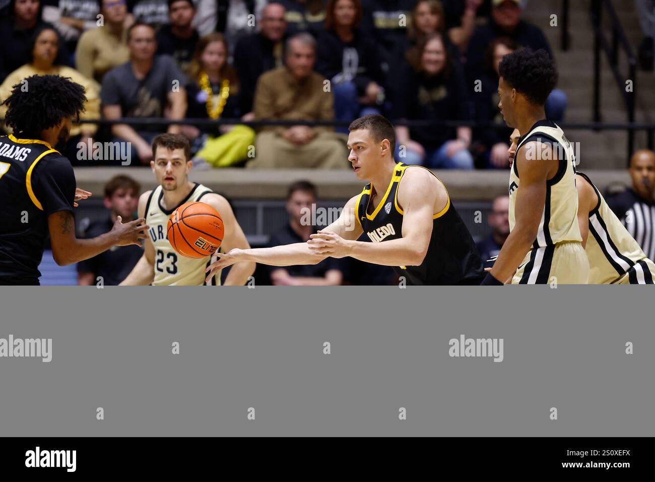 WEST LAFAYETTE, IN - DECEMBER 29: Toledo Rockets forward Grgur Brcic ...