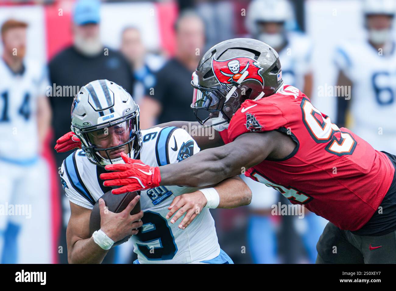 Tampa Bay, Florida, USA, December 29, 2024, Carolina Panthers ...