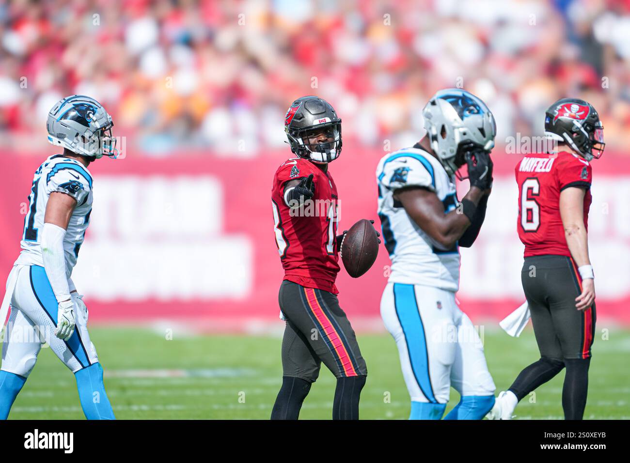Tampa Bay, Florida, USA, December 29, 2024, Tampa Bay Buccaneers player ...