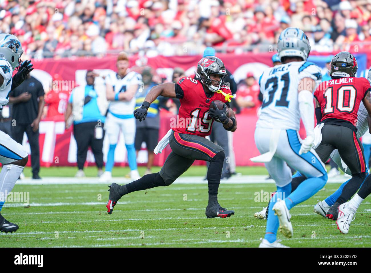 Tampa Bay, Florida, USA, December 29, 2024, Tampa Bay Buccaneers wide ...