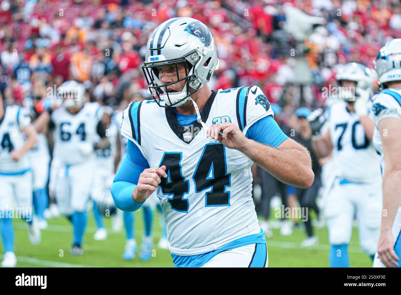 Tampa Bay, Florida, USA, December 29, 2024, Carolina Panthers player JJ ...