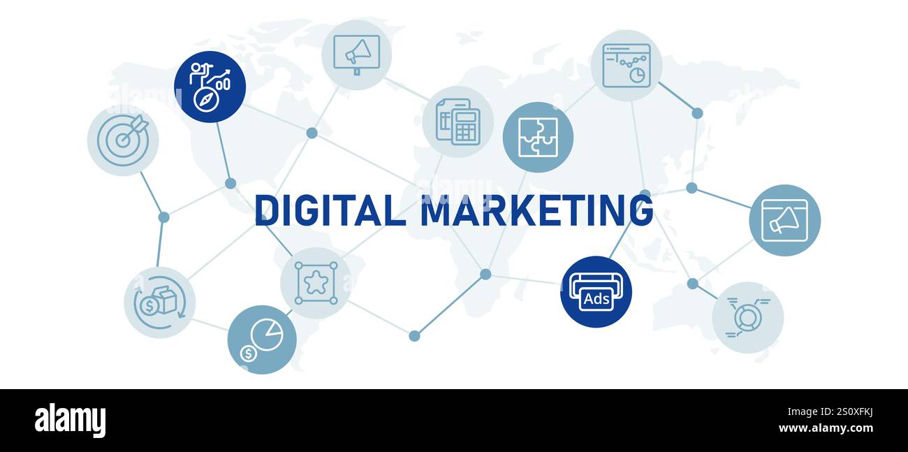 Digital marketing advertising online internet advertisement product ...