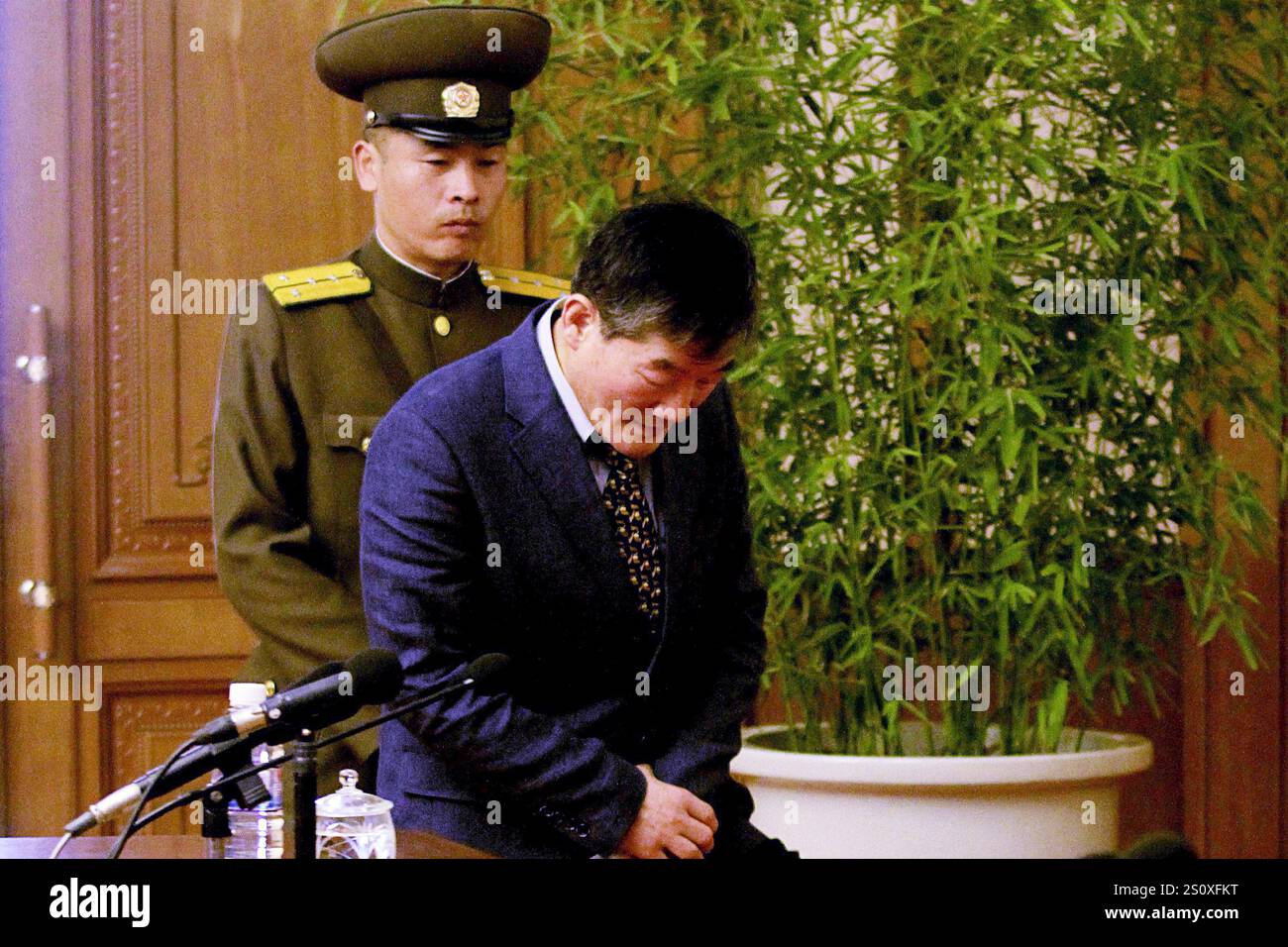 FILE - Kim Tong Chol, a U.S. citizen detained in North Korea, is ...