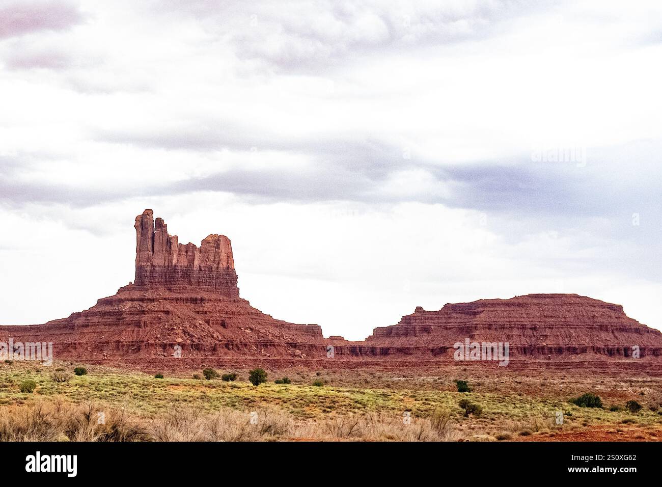 Monument Valley, Valley of the rocks along the Utah–Arizona state line ...