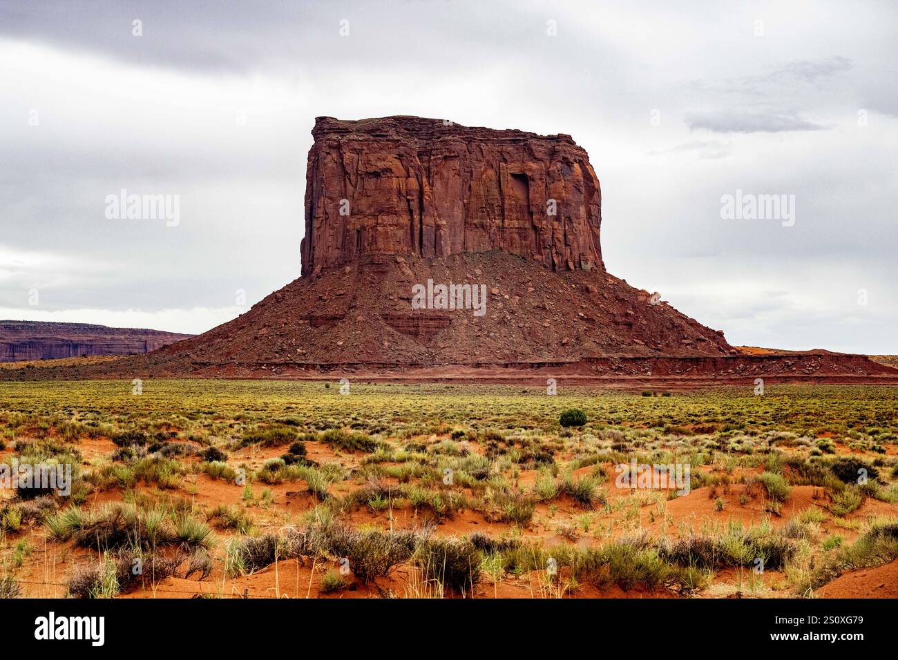 Monument Valley, Valley of the rocks along the Utah–Arizona state line ...