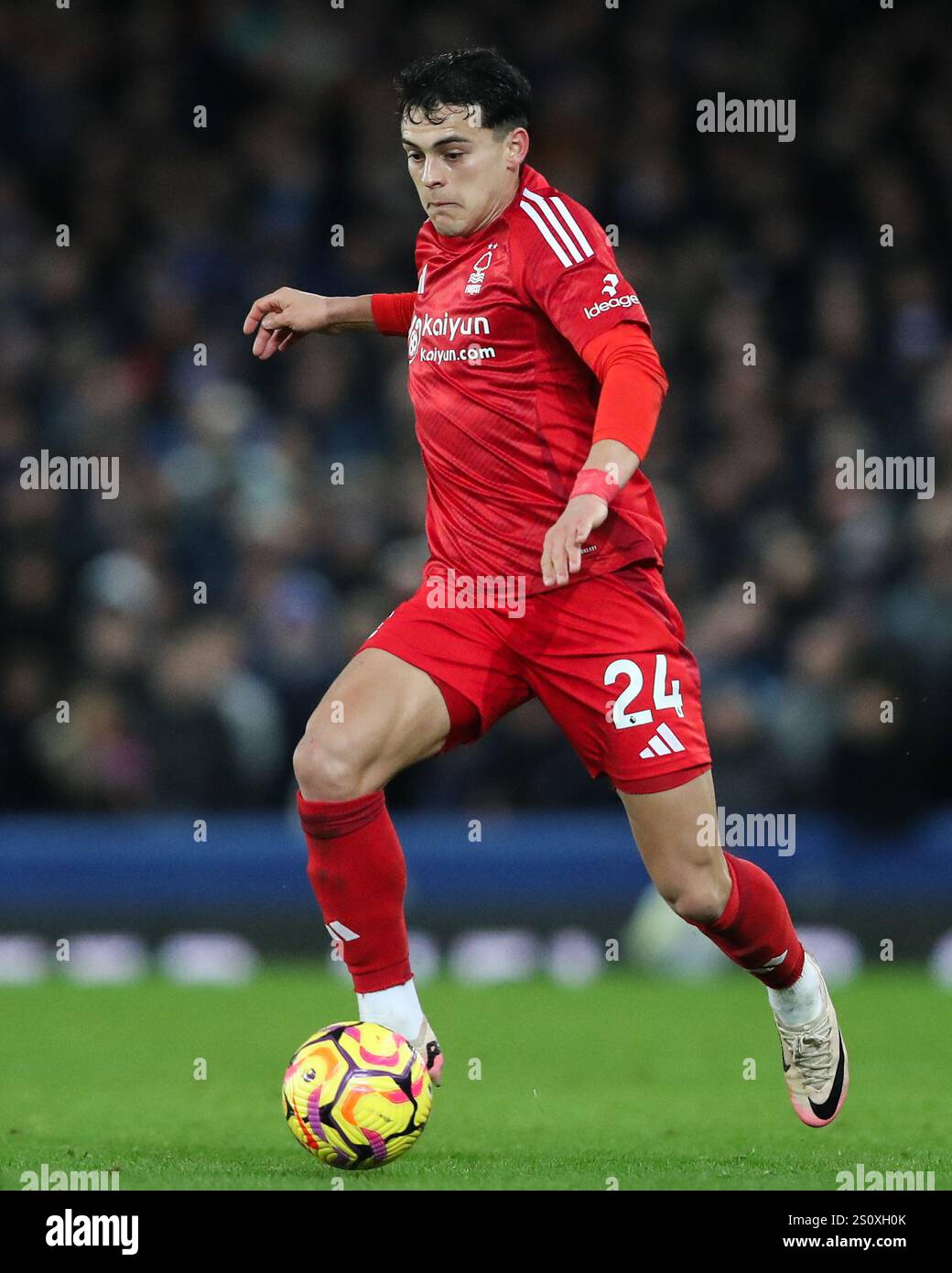 Ramón Sosa of Nottingham Forest in action during the Premier League ...