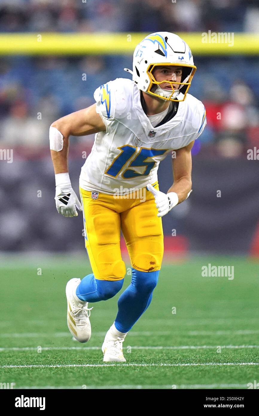 Los Angeles Chargers wide receiver Ladd McConkey (15) during an NFL ...
