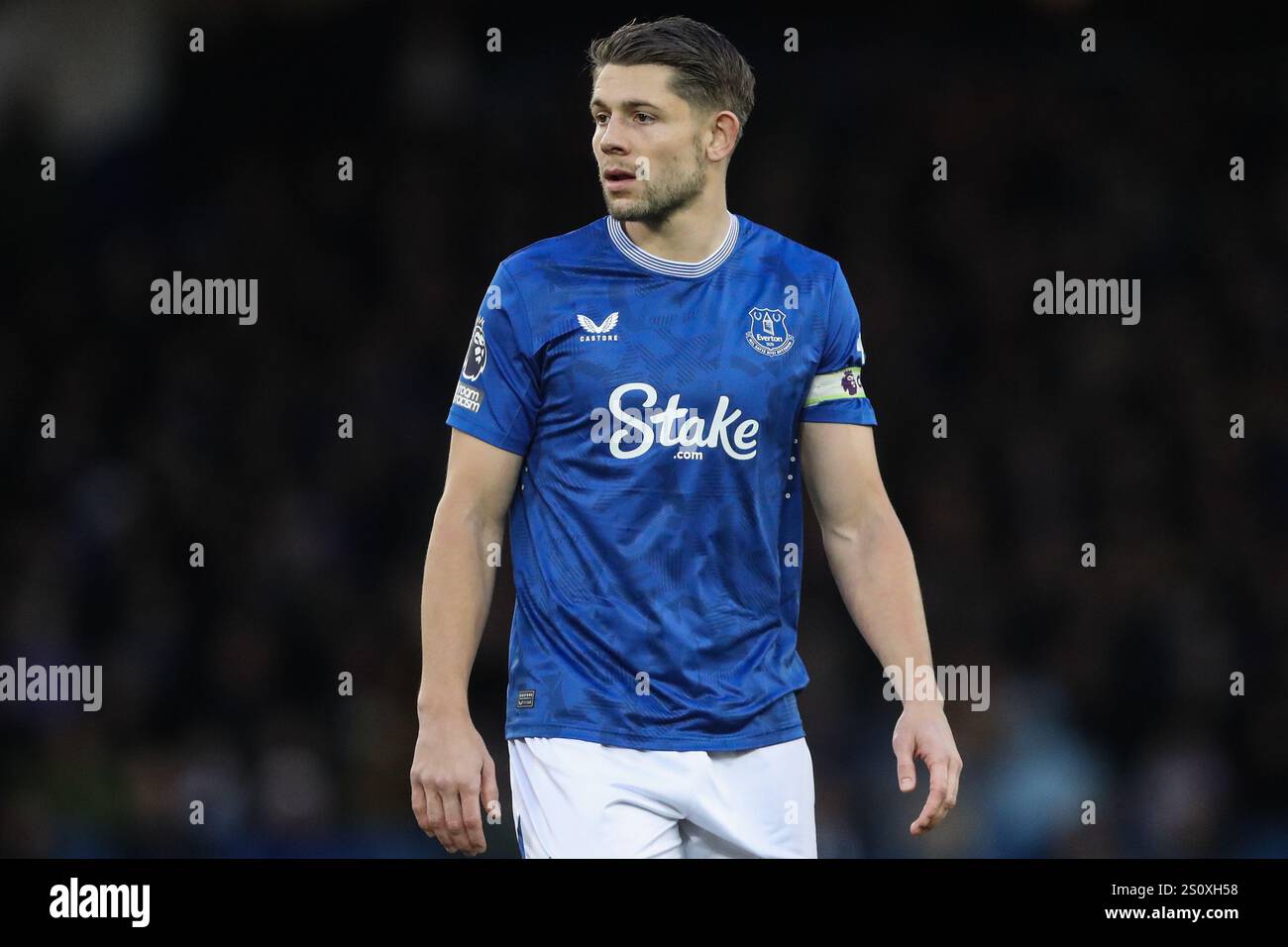 James Tarkowski of Everton during the Premier League match Everton vs ...