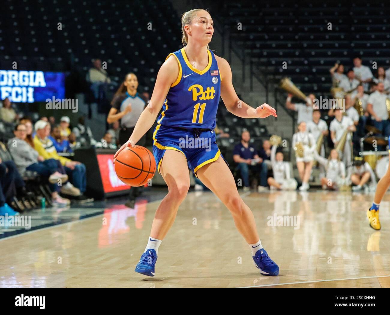 December 29, 2024: Marley Washenitz (11) of Pittsburgh in action during ...