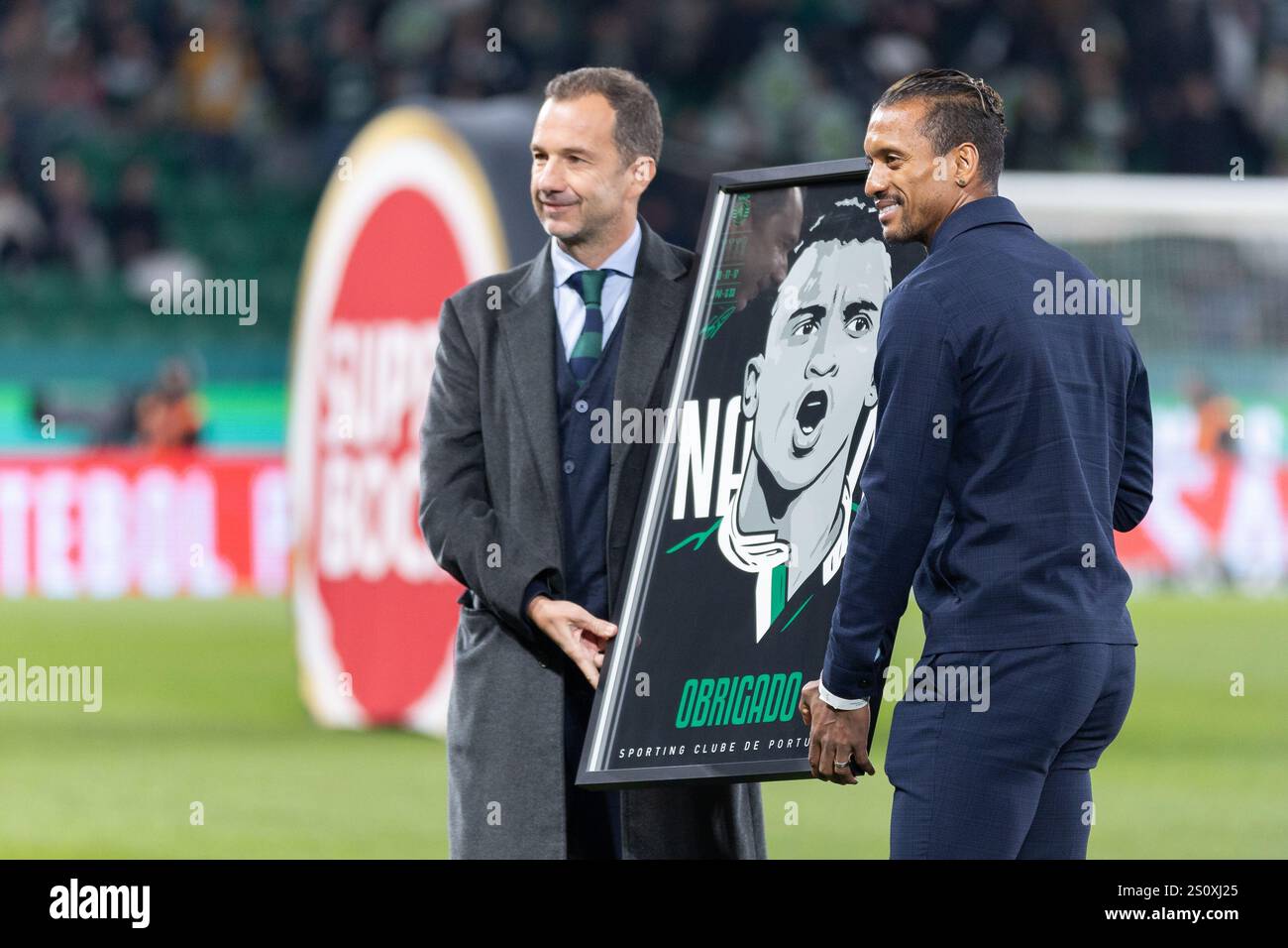 December 29, 2024. Lisbon, Portugal. Sporting's president Frederico ...