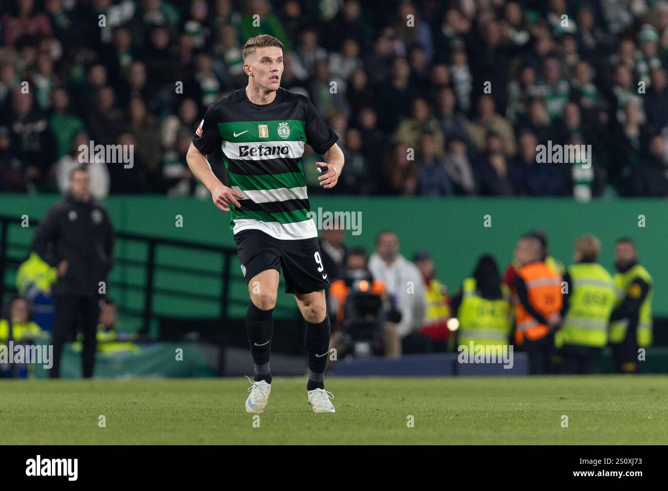 December 29, 2024. Lisbon, Portugal. Sporting's forward from Sweden ...