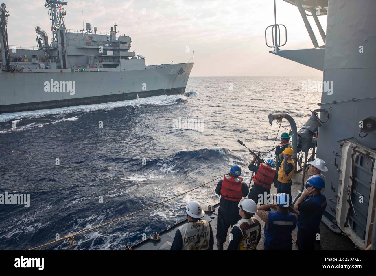 U.S. CENTRAL COMMAND AREA OF RESPONSIBILITY (Dec. 19, 2024) A U.S. Navy ...