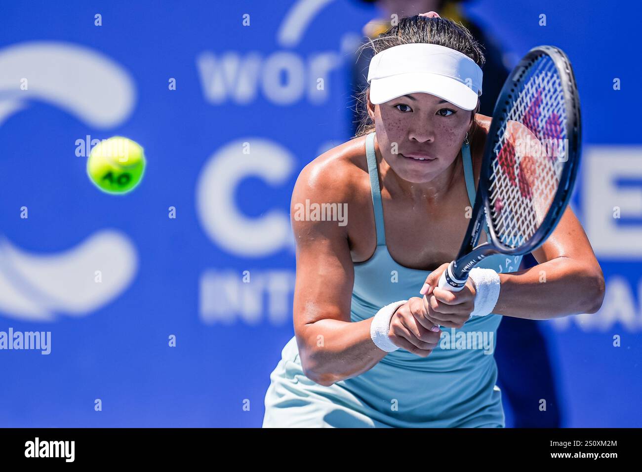 Canberra, Australia; 30th Dec 2024: Lizette Cabrera of Australia is ...