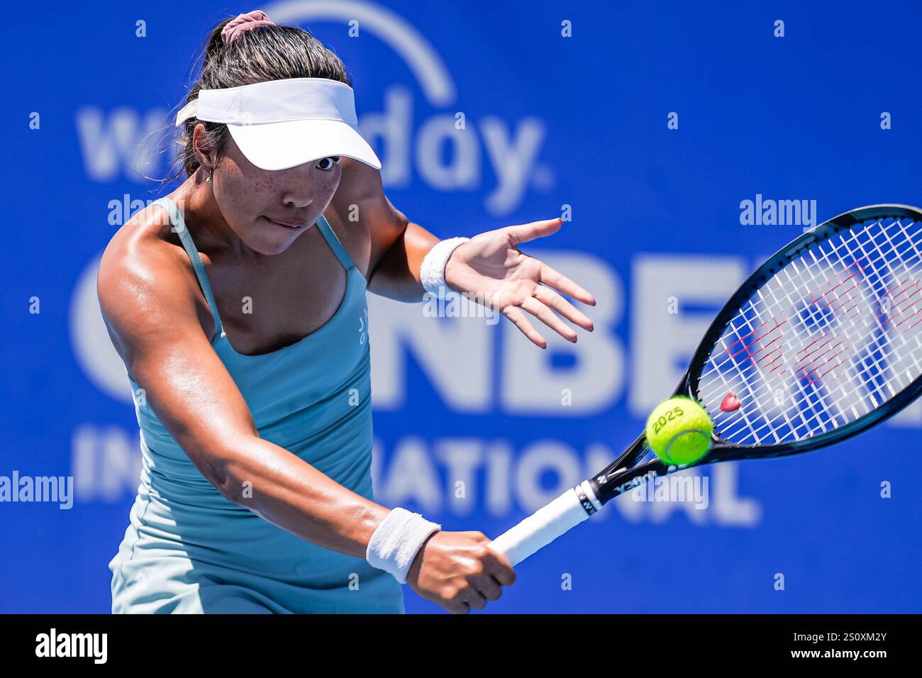 Canberra, Australia; 30th Dec 2024: Lizette Cabrera of Australia is ...