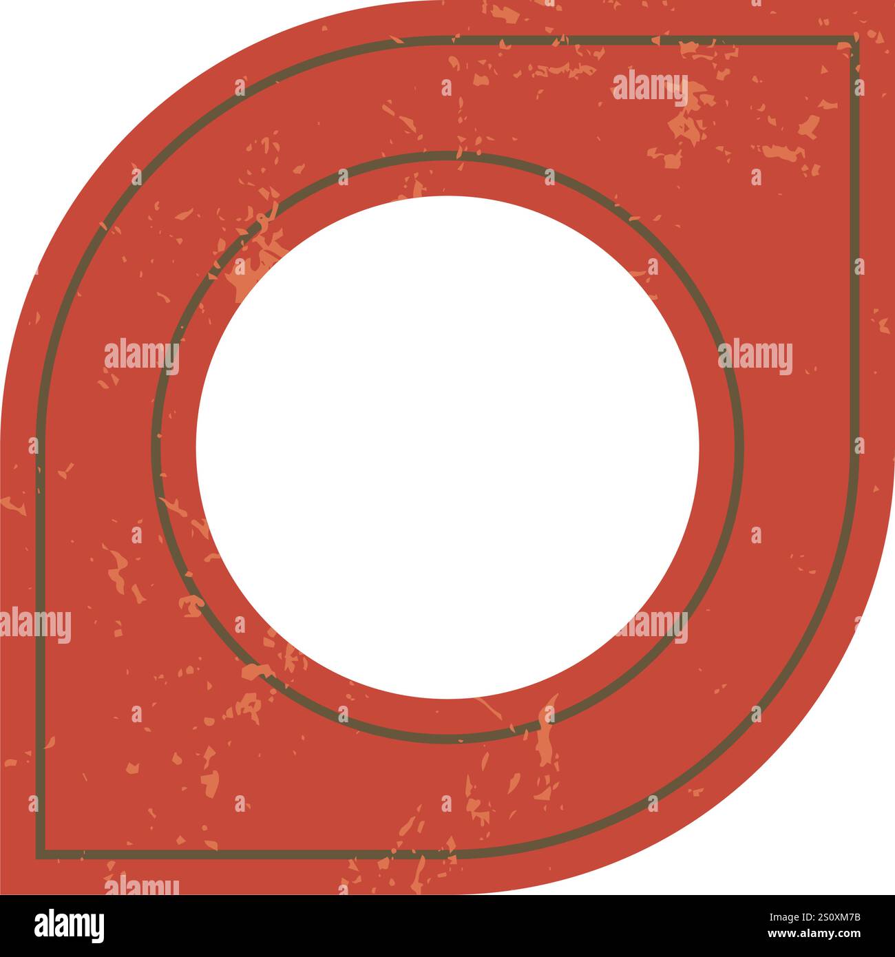 Bold Abstract Circle Icon Stock Vector Image & Art - Alamy