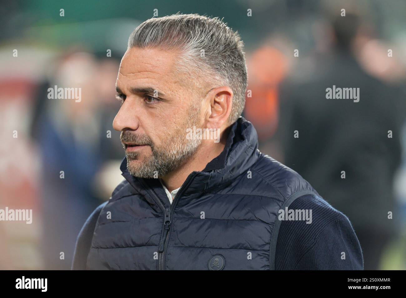 Lisbon, Portugal. 29th Dec, 2024. Sporting's Coach, Rui Borges seen ...