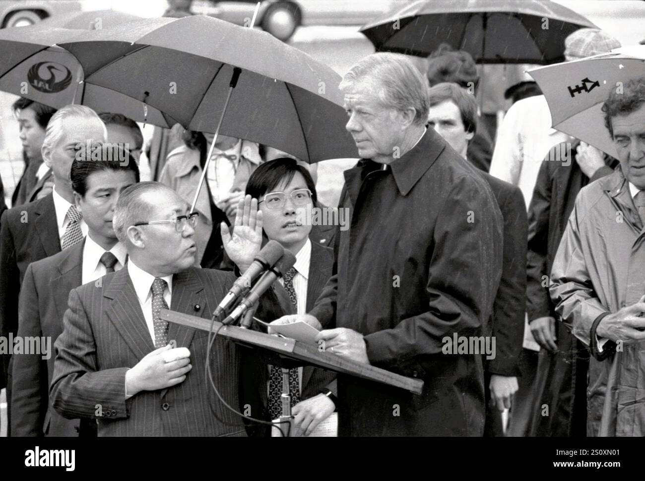 [FILE] Jimmy Carter, the United States President, delivers a speech to ...