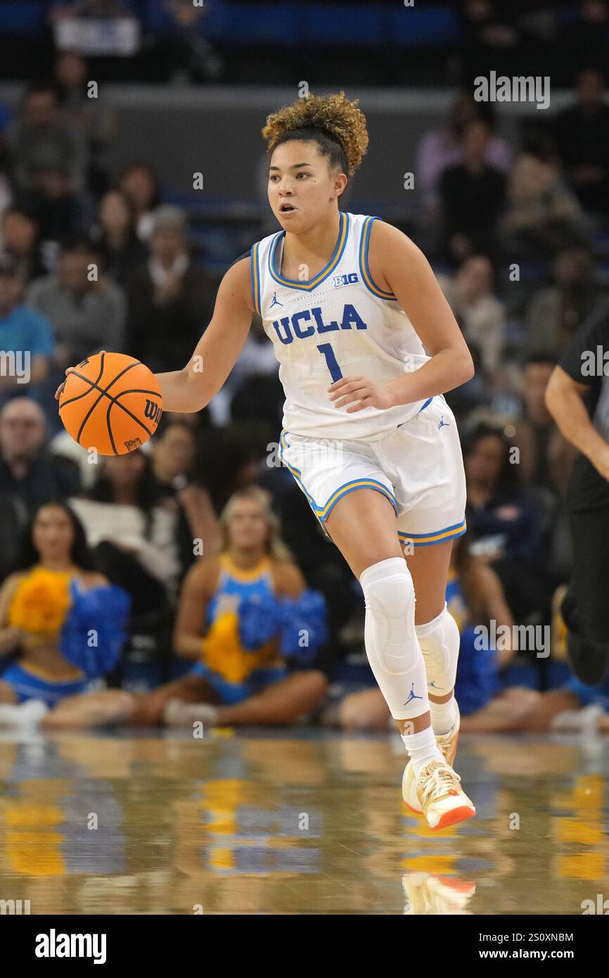 Los Angeles, United States. 29th Dec, 2024. UCLA Bruins guard Kiki Rice ...