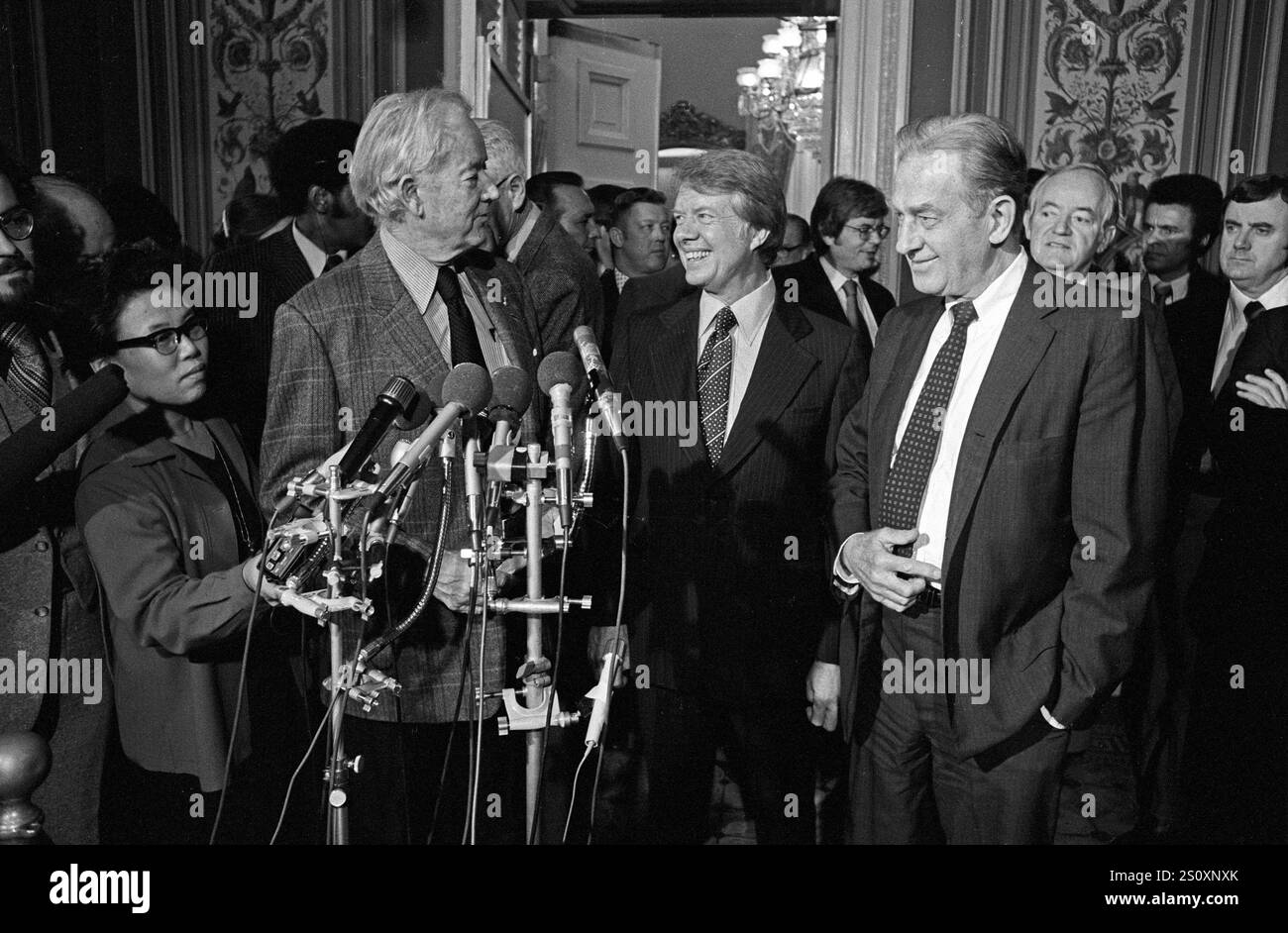 United States President-elect Jimmy Carter in the US Capitol in ...