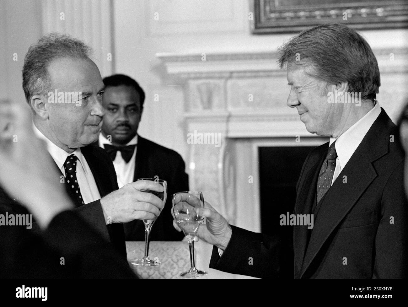 United States President Jimmy Carter, right, and Prime Minister Yitzhak ...