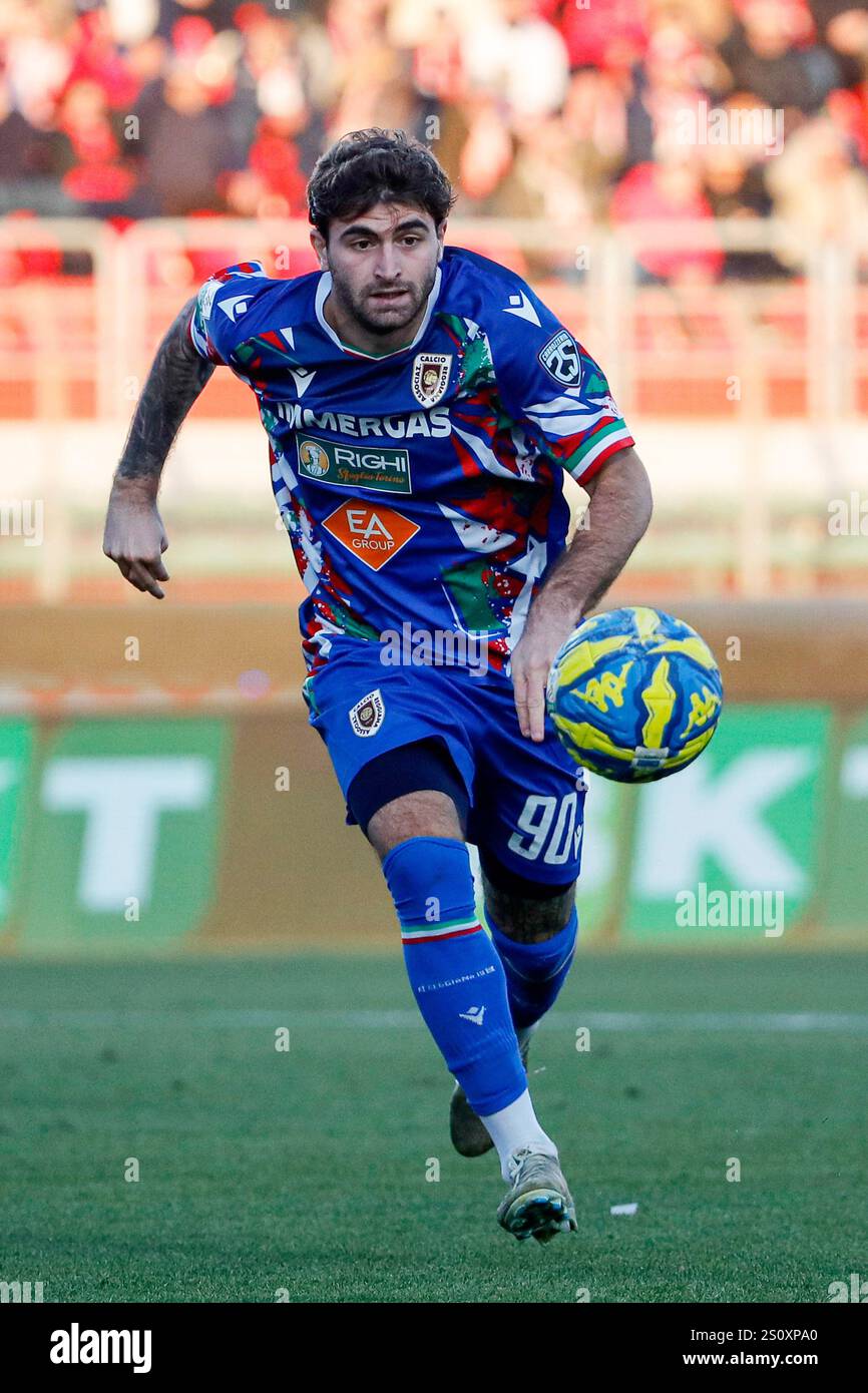 Mantova, Italy. 29th Dec, 2024. Manolo Portanova of Reggiana FC seen in ...