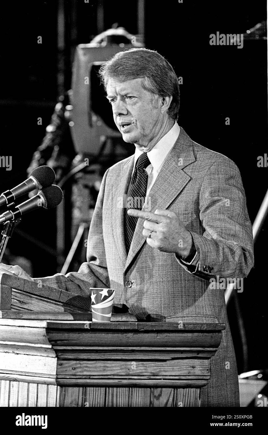 United States President-elect Jimmy Carter holds a post-election press ...