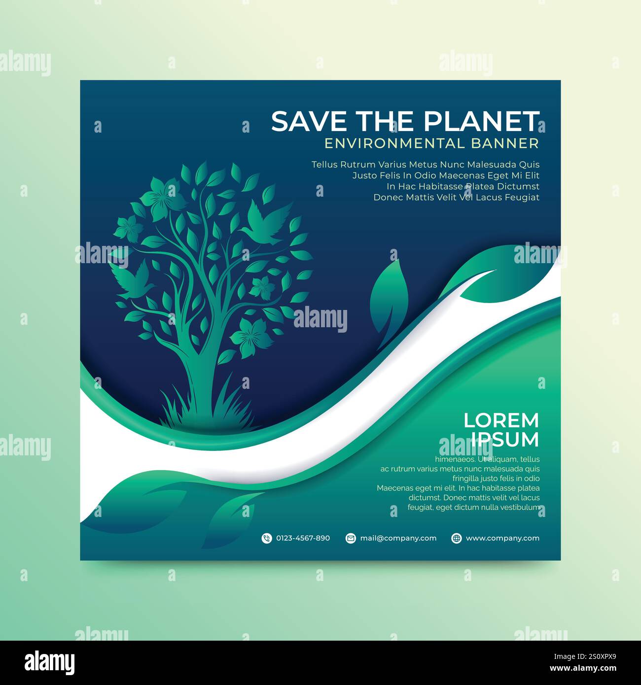 Environmental awareness poster template hi-res stock photography and ...