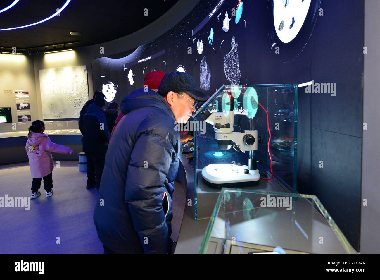 BEIJING, CHINA- DECEMBER 30, 2024 - Lunar samples of Chang 'e-5 are ...