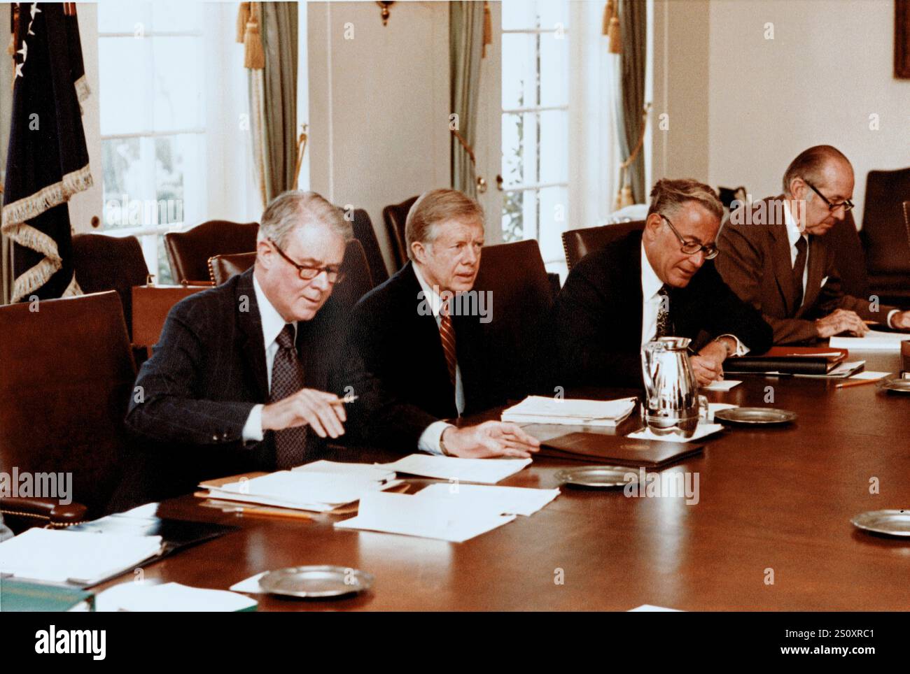 United States President Jimmy Carter returned from Camp David, the ...