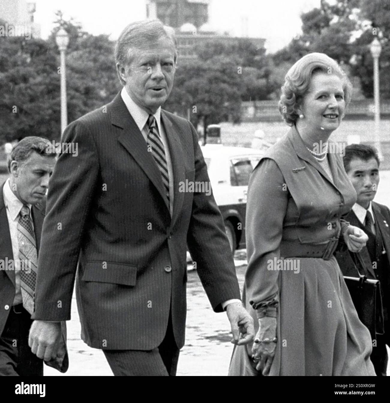 [FILE] Jimmy Carter, the United States President (L), and Margaret ...