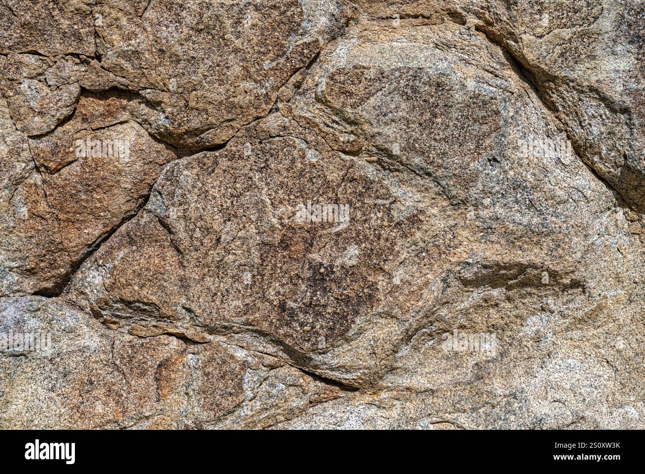 Abstract patterns on the surface of a rock formation at Castle Rocks ...