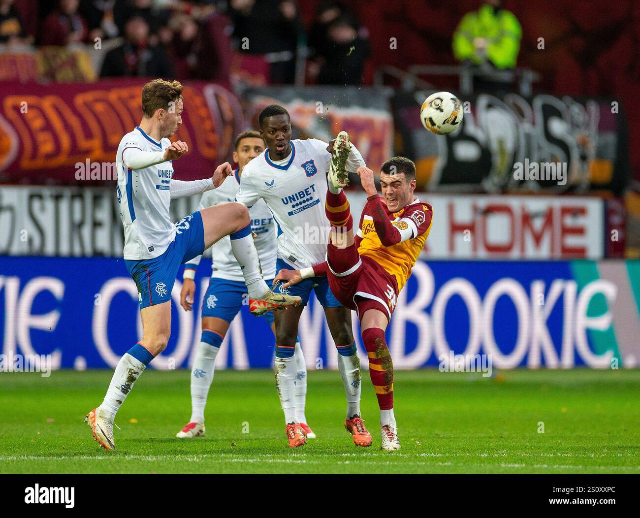 Fir Park, Motherwell, UK. 29th Dec, 2024. Scottish Premiership Football ...