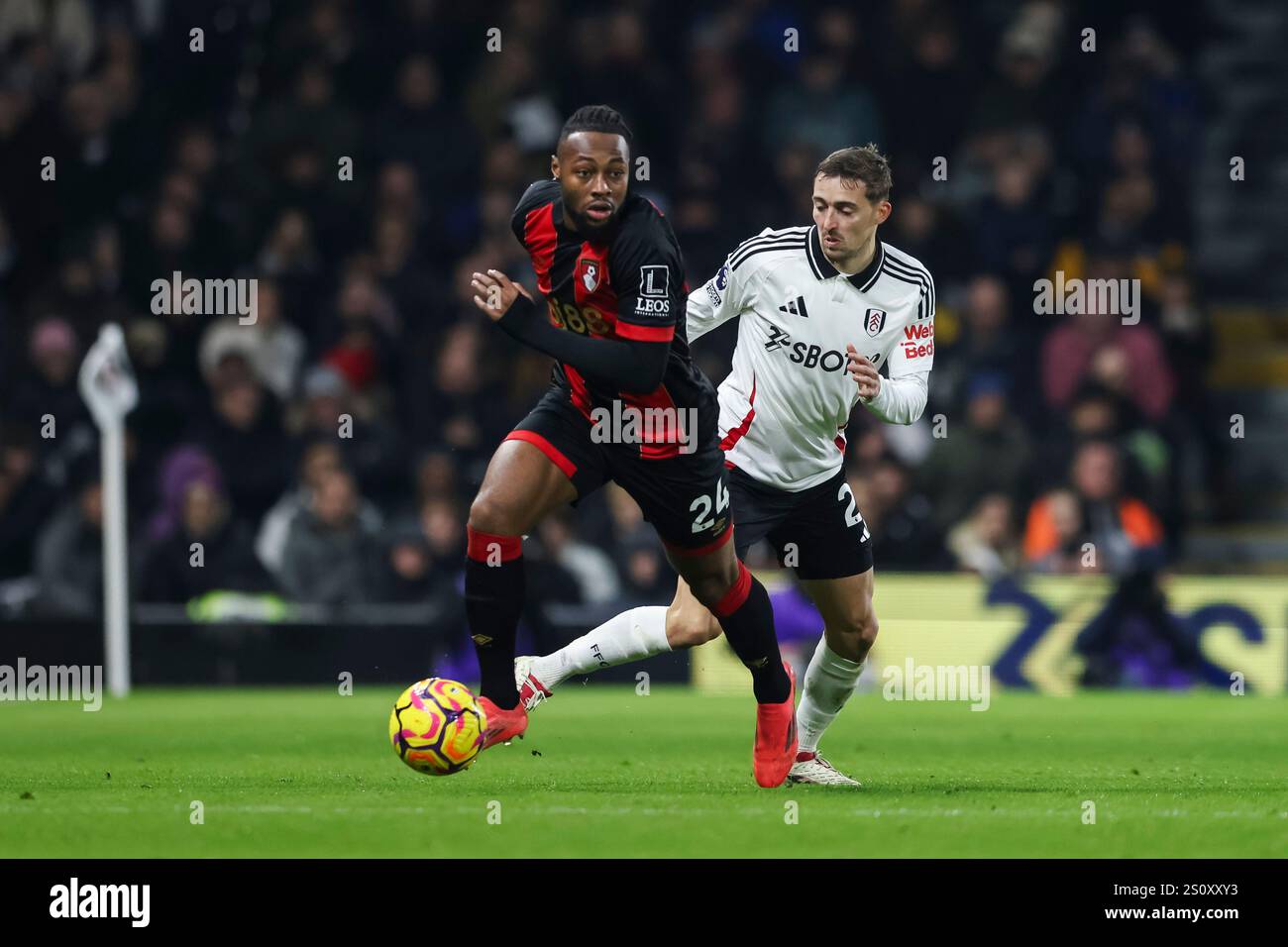 Craven Cottage, Fulham, London, UK. 29th Dec, 2024. Premier League ...