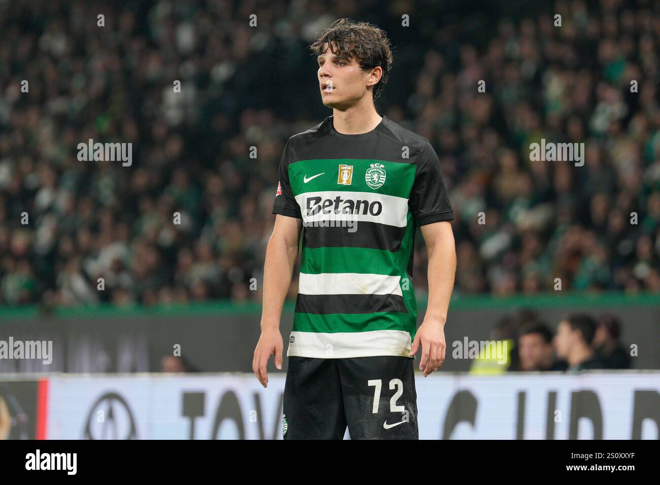 Lisbon, Portugal. 29th Dec, 2024. Eduardo Quaresma of Sporting CP in ...