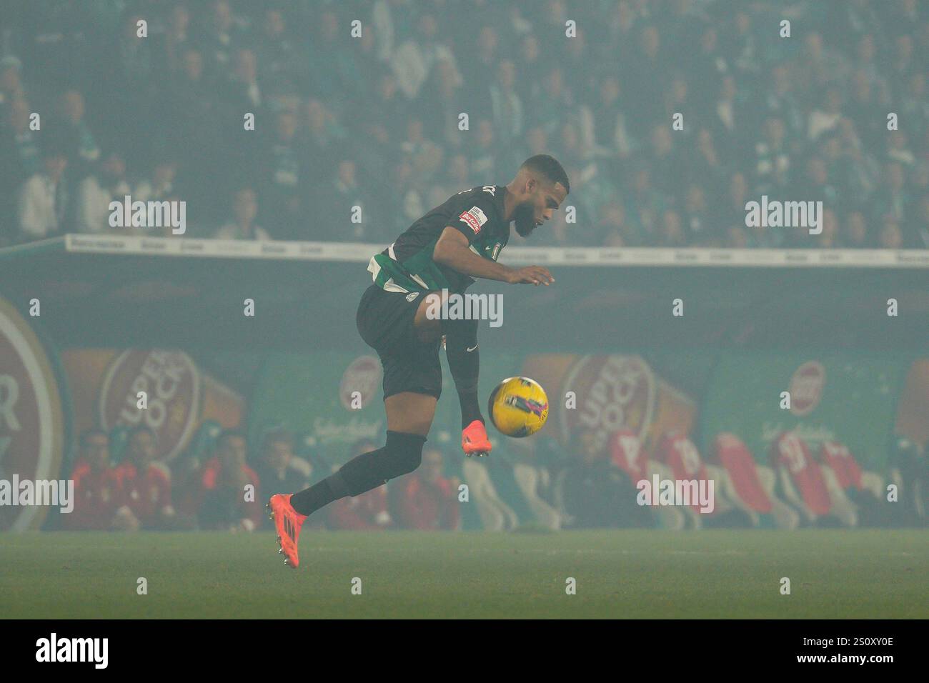 Lisbon, Portugal. 29th Dec, 2024. Jeremiah St. Juste of Sporting CP in ...