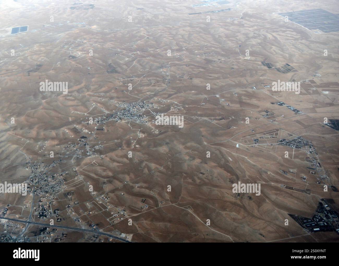 Aerial view of Al-Muwaqqar and Al Faisaliah in Jordan Stock Photo - Alamy