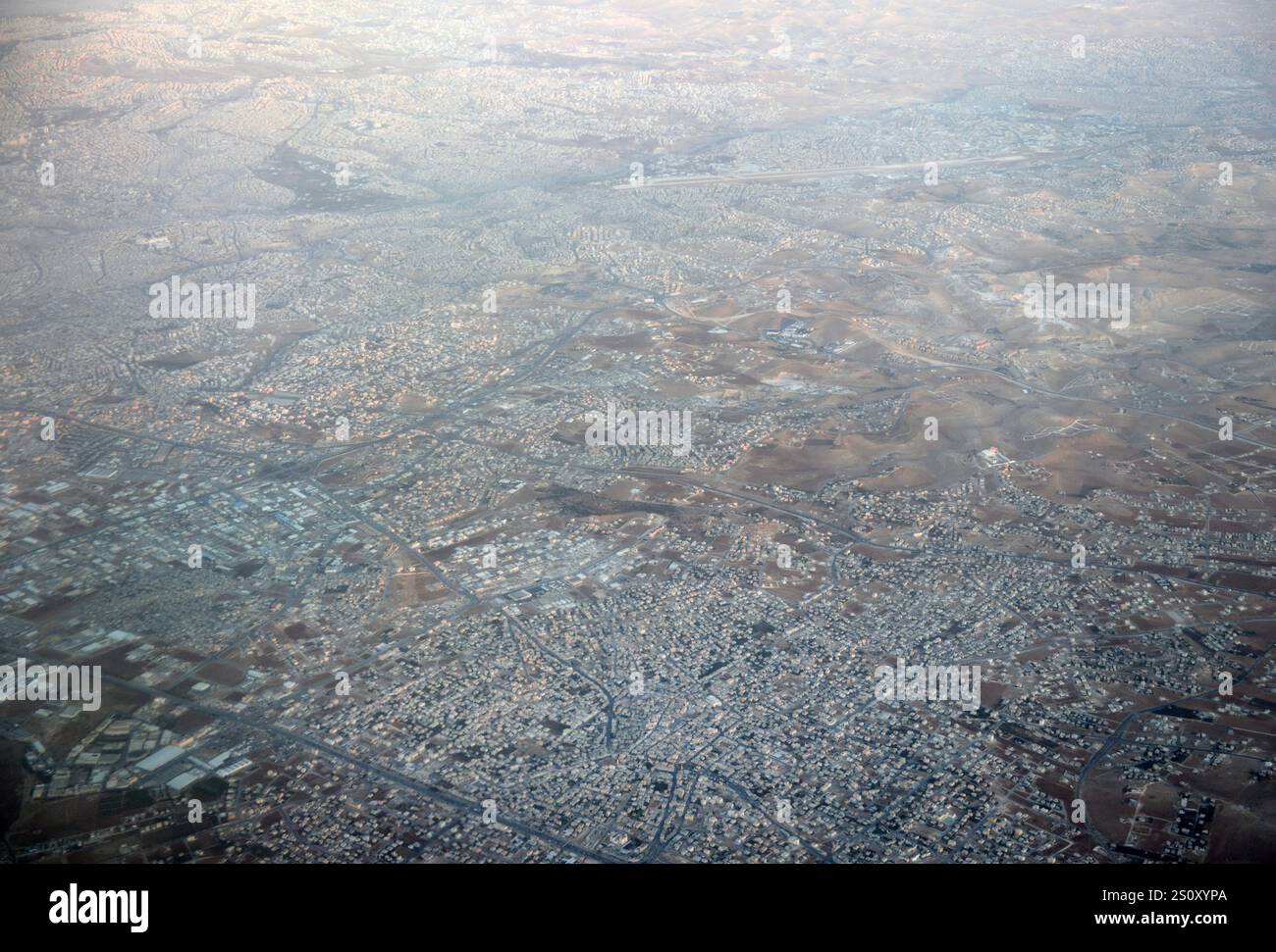 Aerial view of Amman, Jordan Stock Photo - Alamy