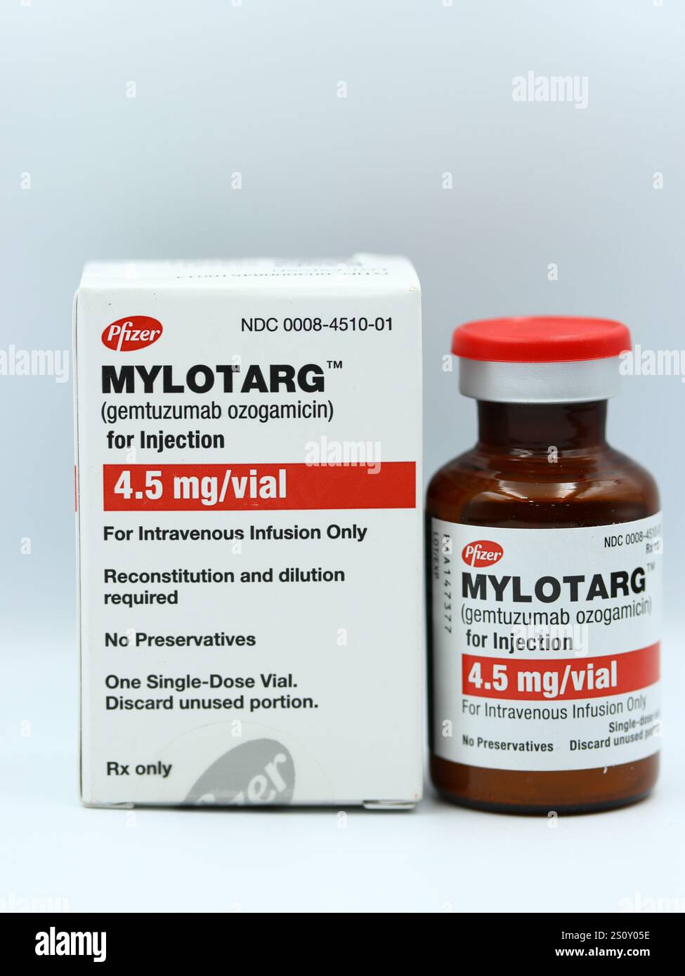 used to treat acute myeloid leukemia (AML Stock Photo - Alamy
