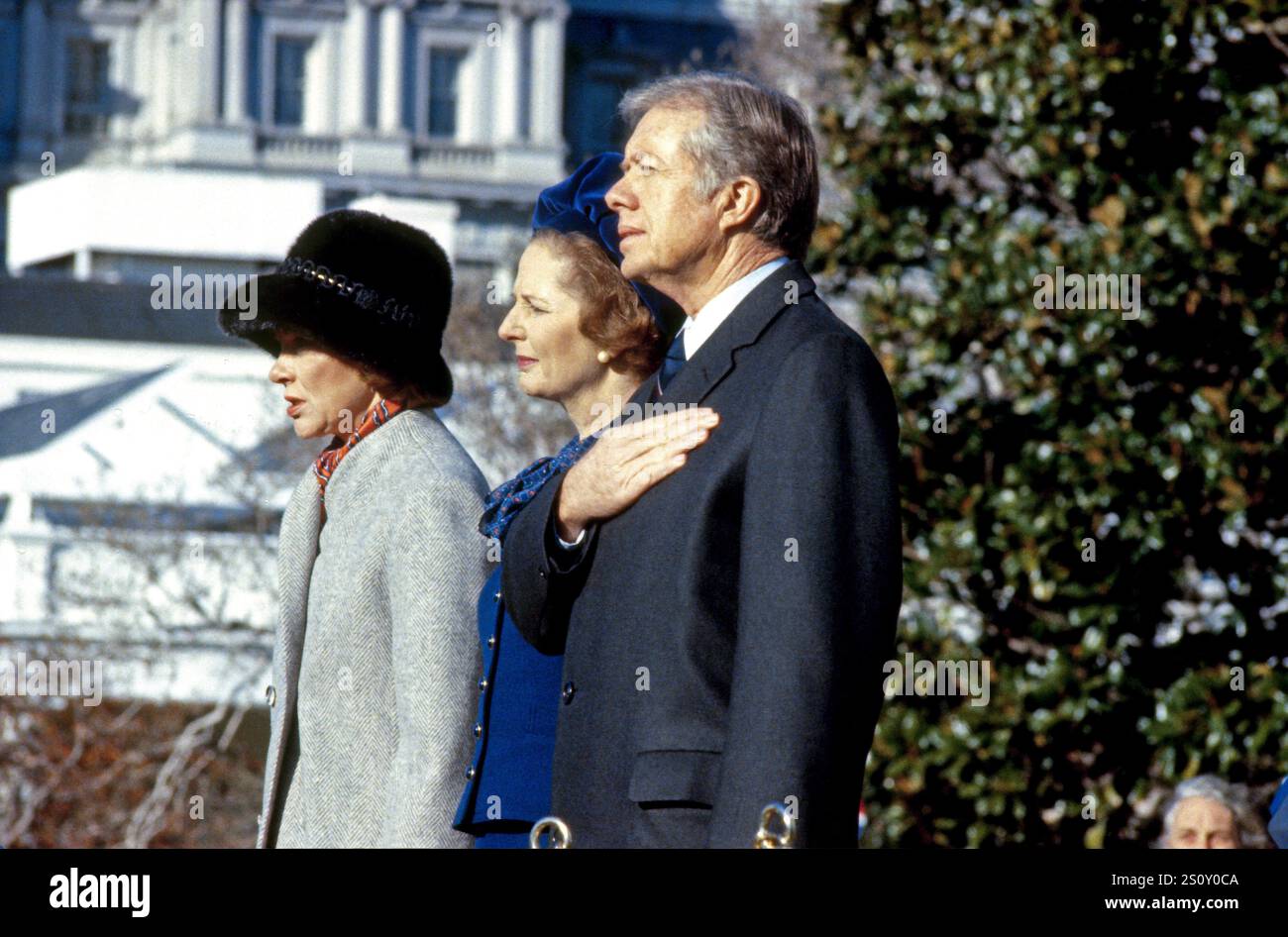 From left to right: First lady Rosalynn Carter, Prime Minister Margaret ...