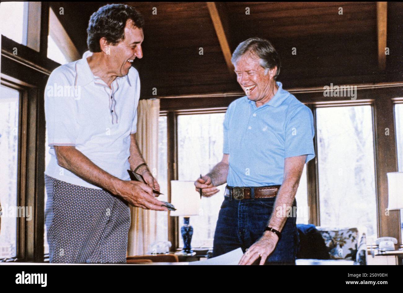 United States President Jimmy Carter meets with US Secretary of State ...