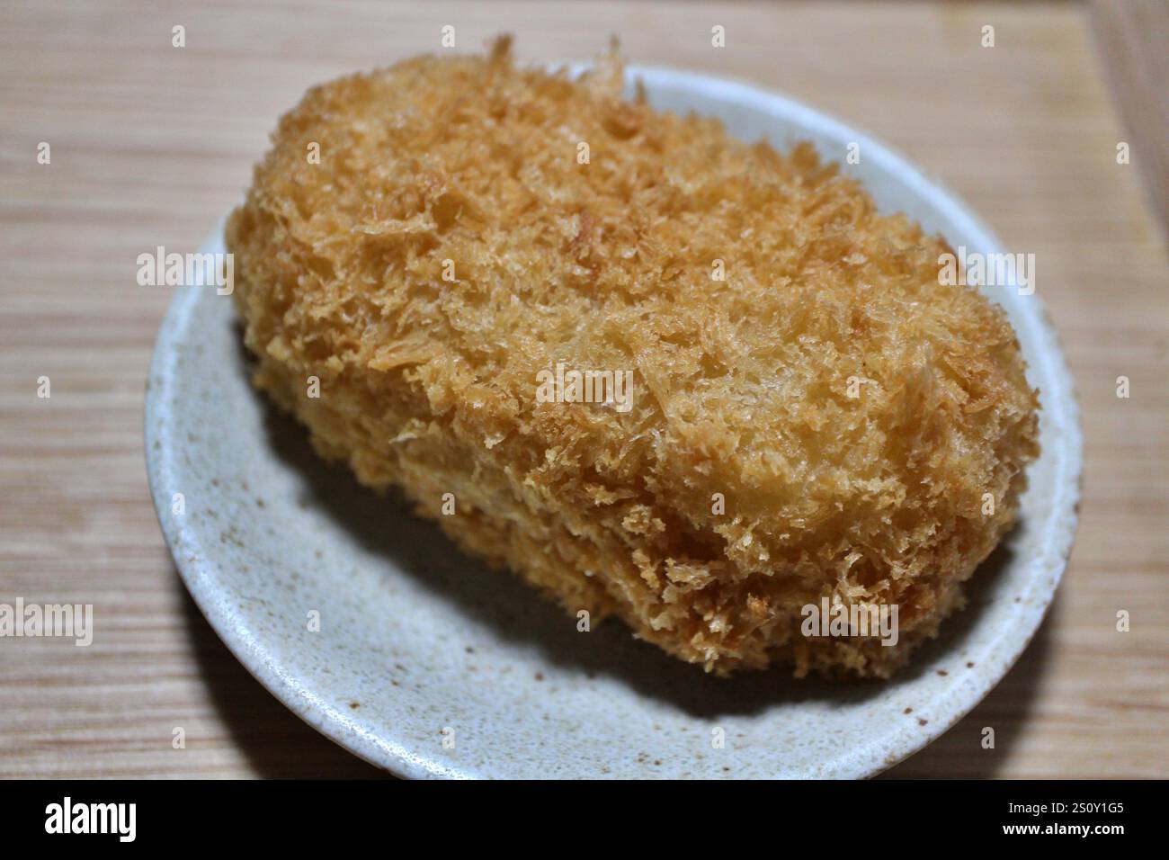 Korokke (Japanese croquette) purchased at a supermarket in Tokyo, Japan ...