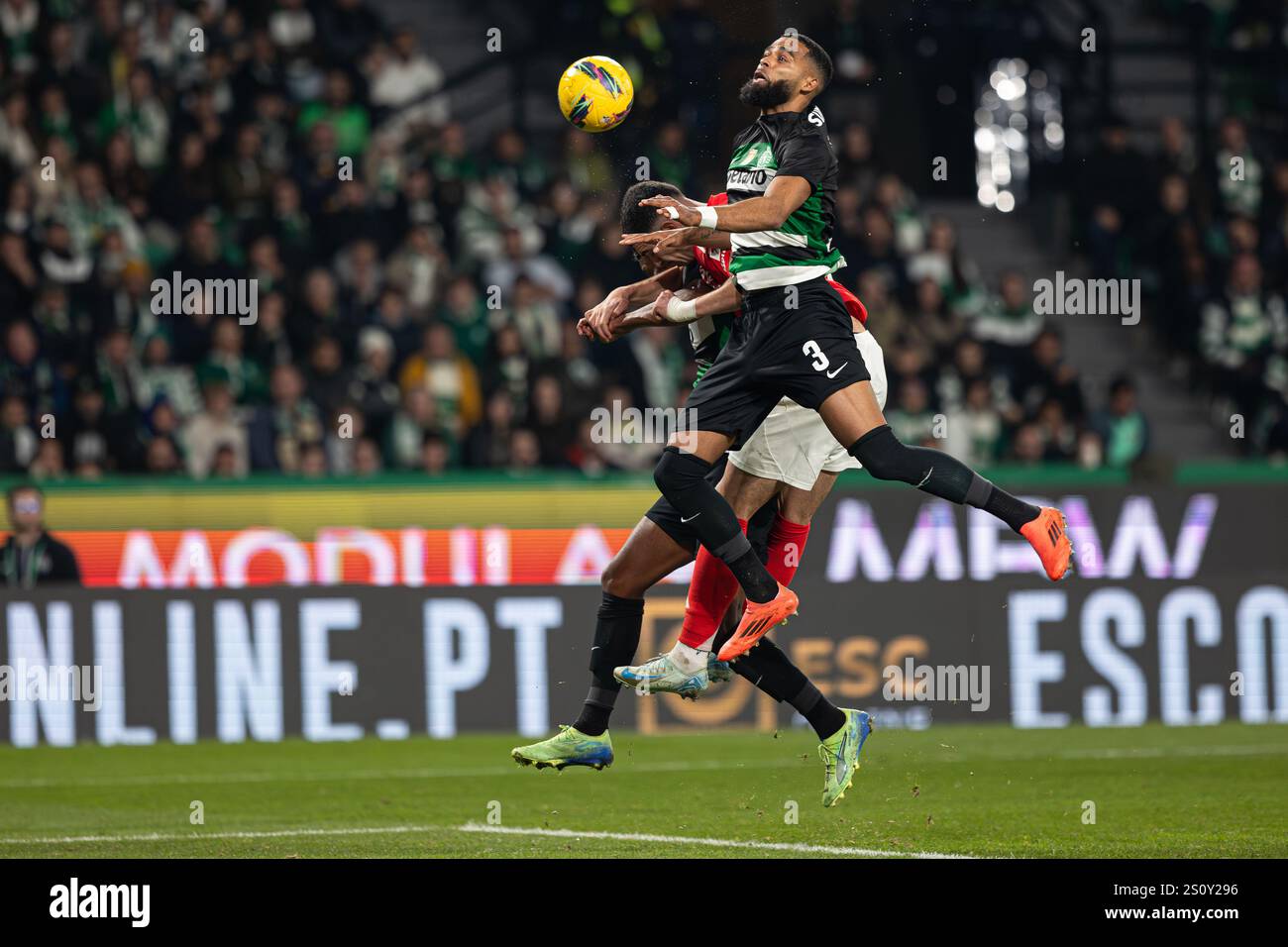 Lisbon, Portugal. 29th Dec, 2024. Jeremiah St. Juste and Matheus Reis ...