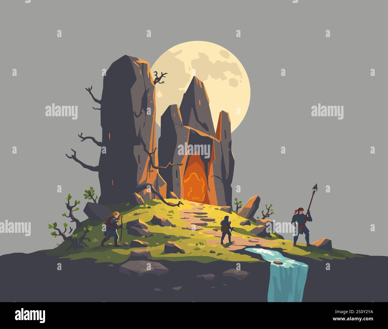 Adventure vector vectors hi-res stock photography and images - Alamy