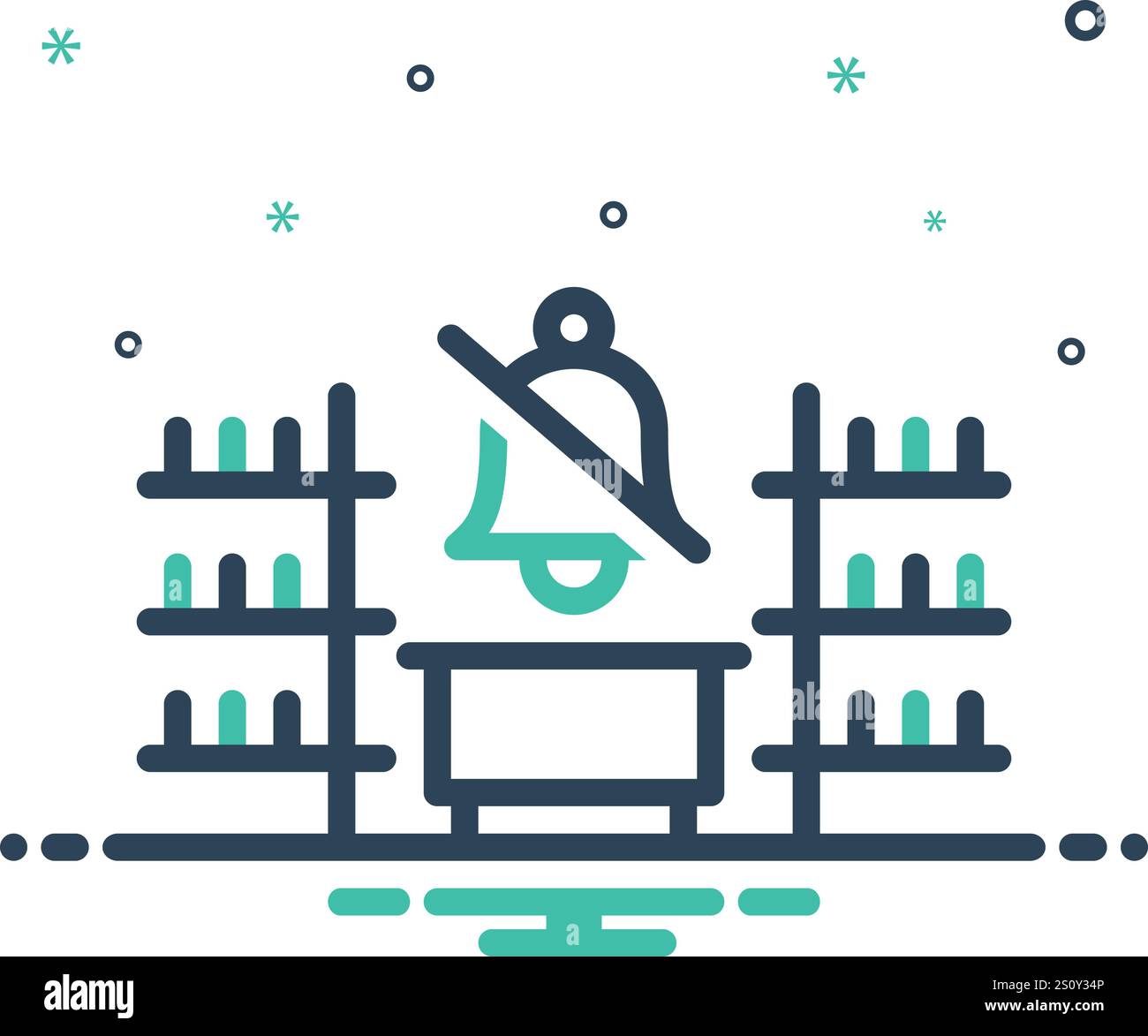 Icon for silent, hushed Stock Vector Image & Art - Alamy