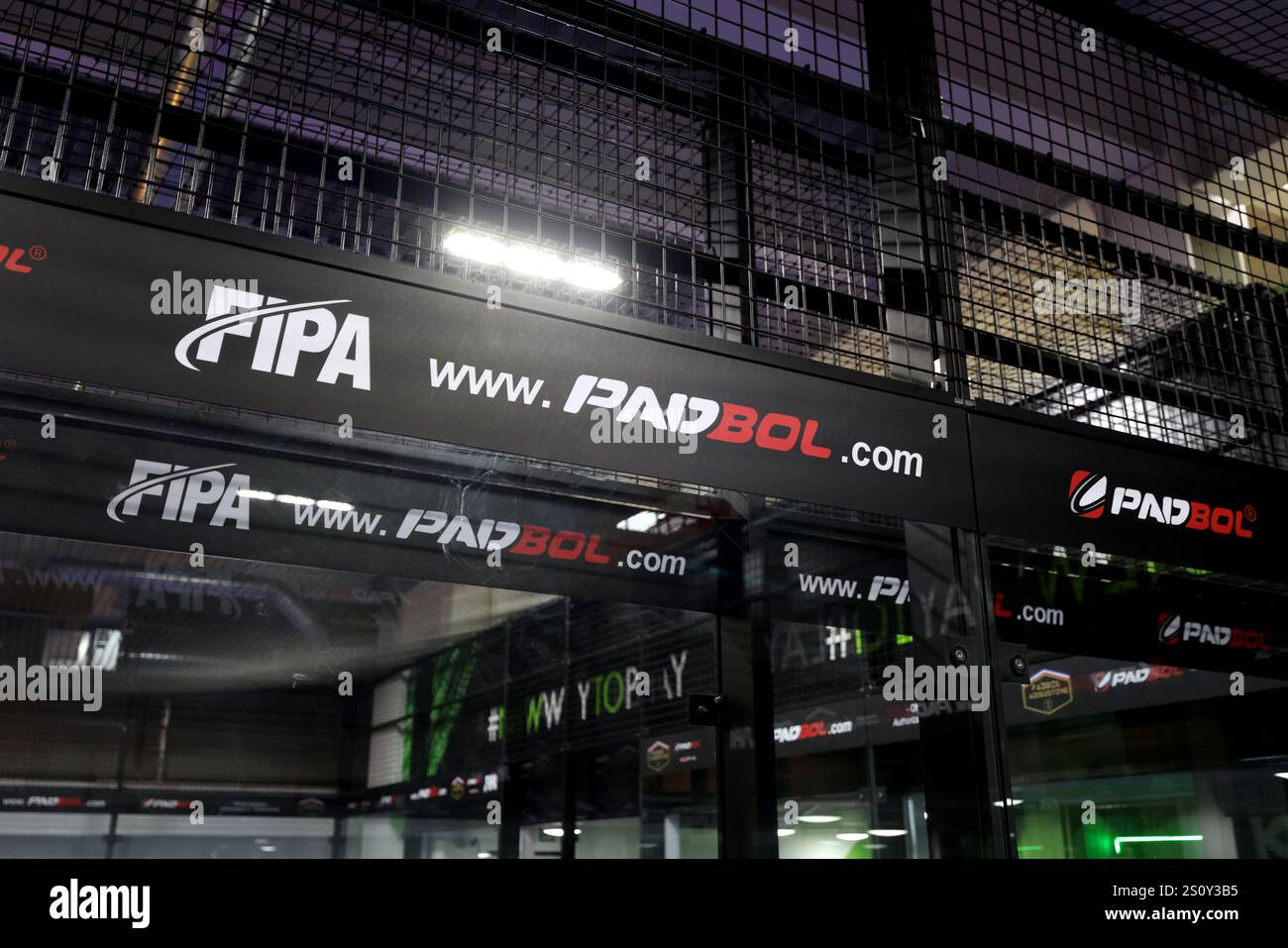 General views of Padbol courts in London, UK Stock Photo - Alamy