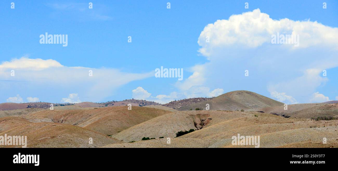 Beautiful landscapes in the Central Highlands in Madagascar Stock Photo ...
