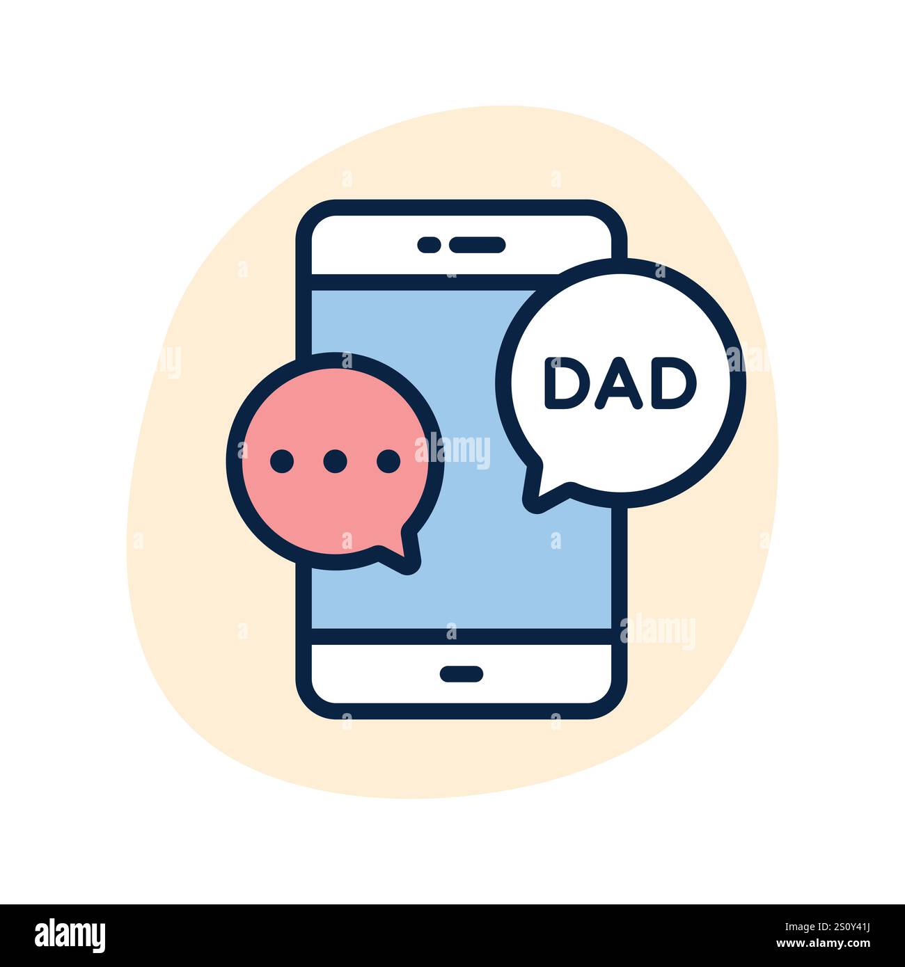Care dad Stock Vector Images - Alamy
